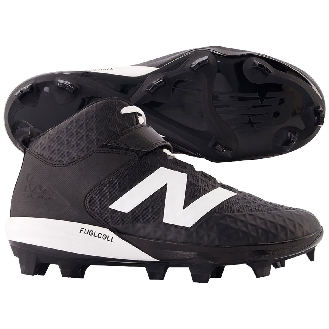 New Balance Mens 4040V8 Mid TPU Molded Baseball Cleats | Play Baseball